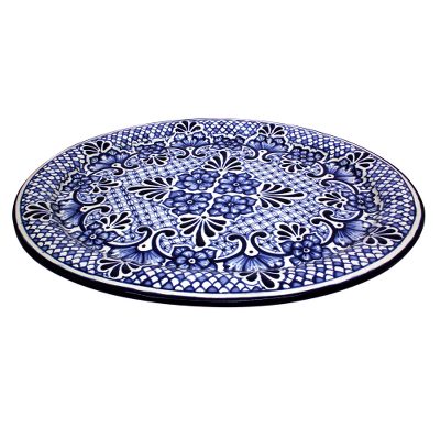 UNICEF Market | Authentic Talavera Style Ceramic Oval Plate from Mexico ...