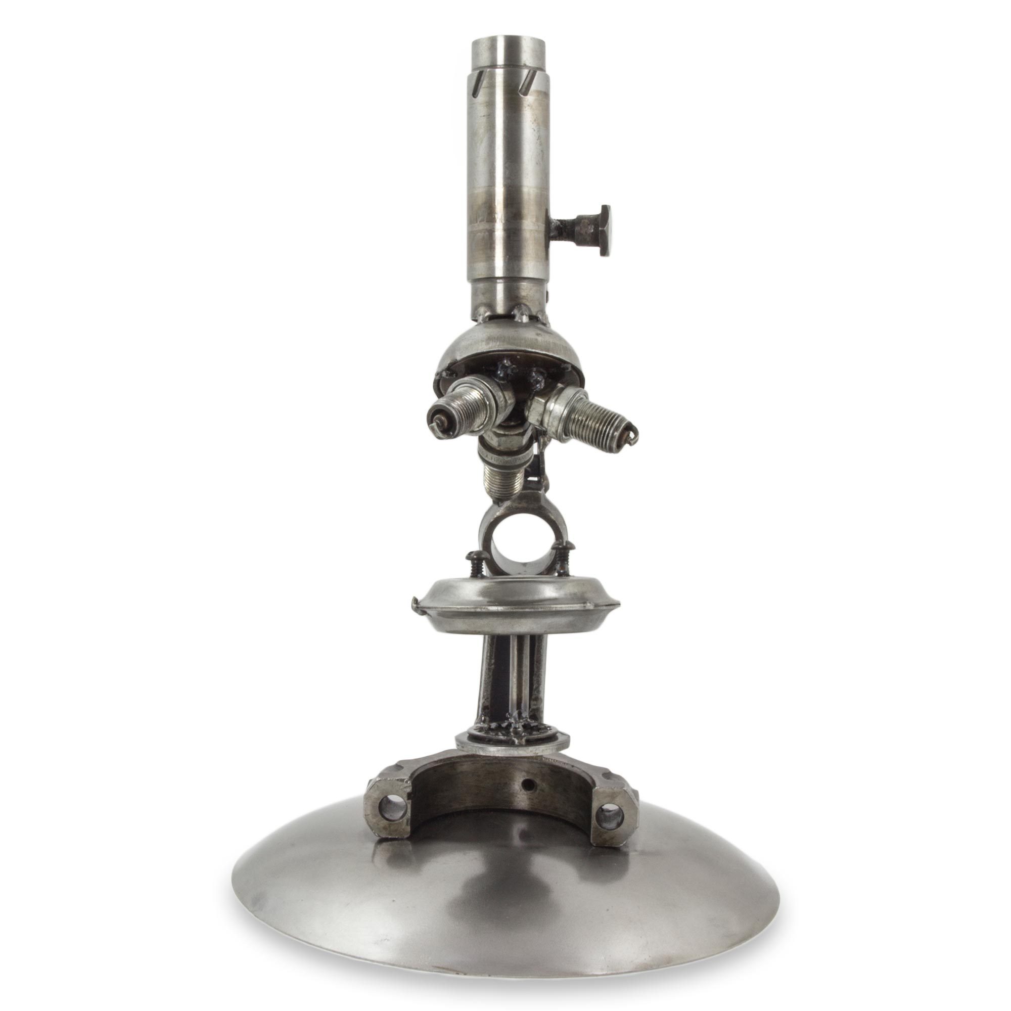 UNICEF Market | Metal Microscope Sculpture Crafted from Recycled Auto ...