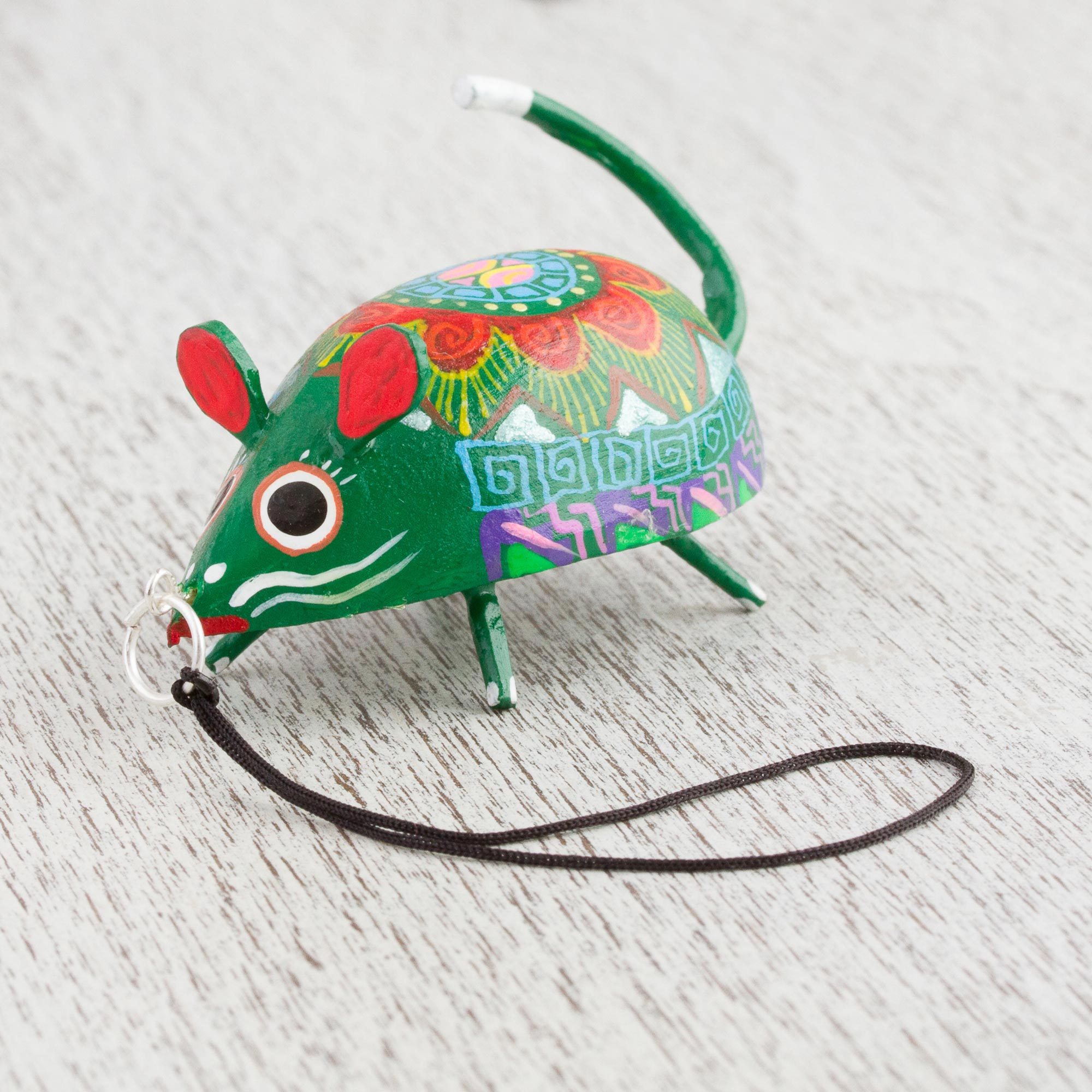 UNICEF Market | Five Hand-Painted Mouse Alebrije Ornaments from Mexico ...
