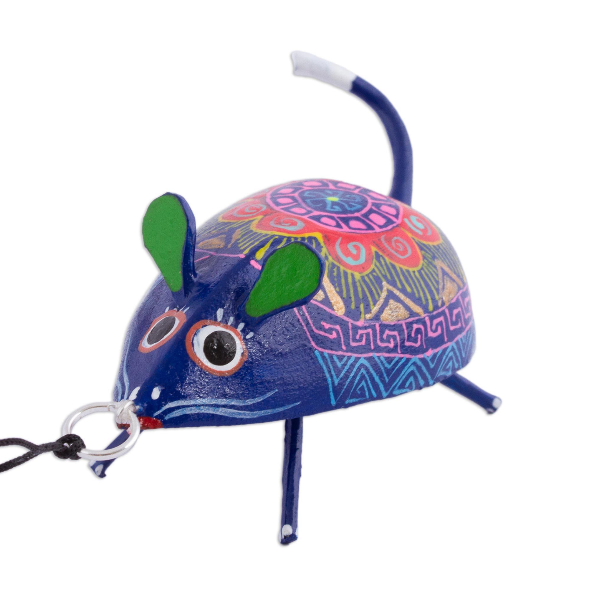 UNICEF Market | Five Hand-Painted Mouse Alebrije Ornaments from Mexico ...