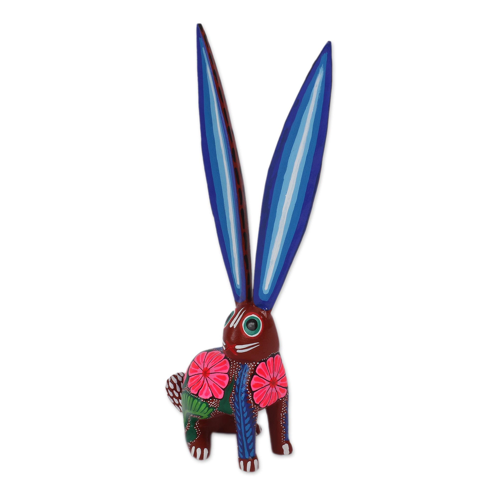UNICEF Market | Hand-Painted Wood Alebrije Rabbit Sculpture from Mexico ...