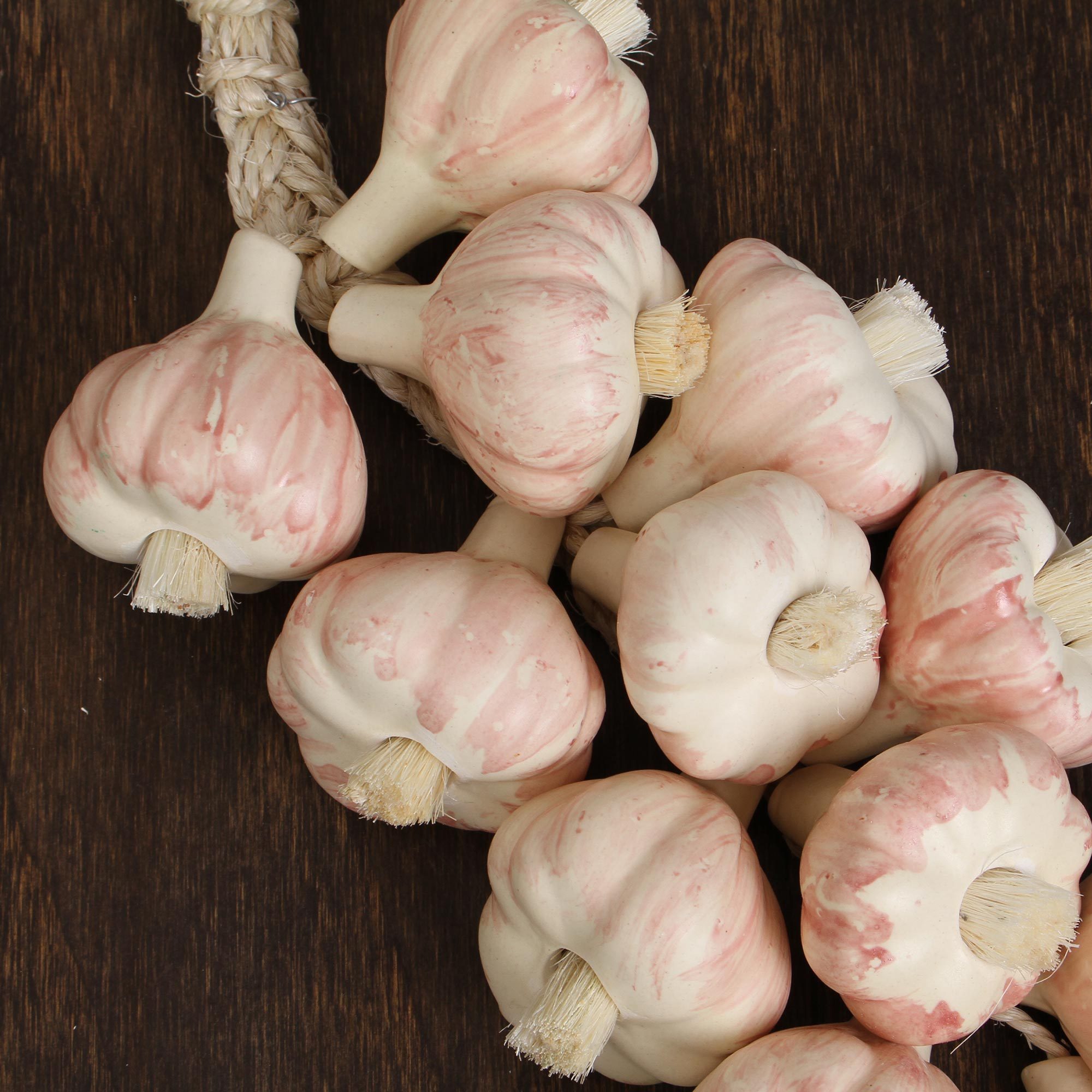 UNICEF Market | Ceramic Garlic Decorative Ristra Accent from Mexico ...