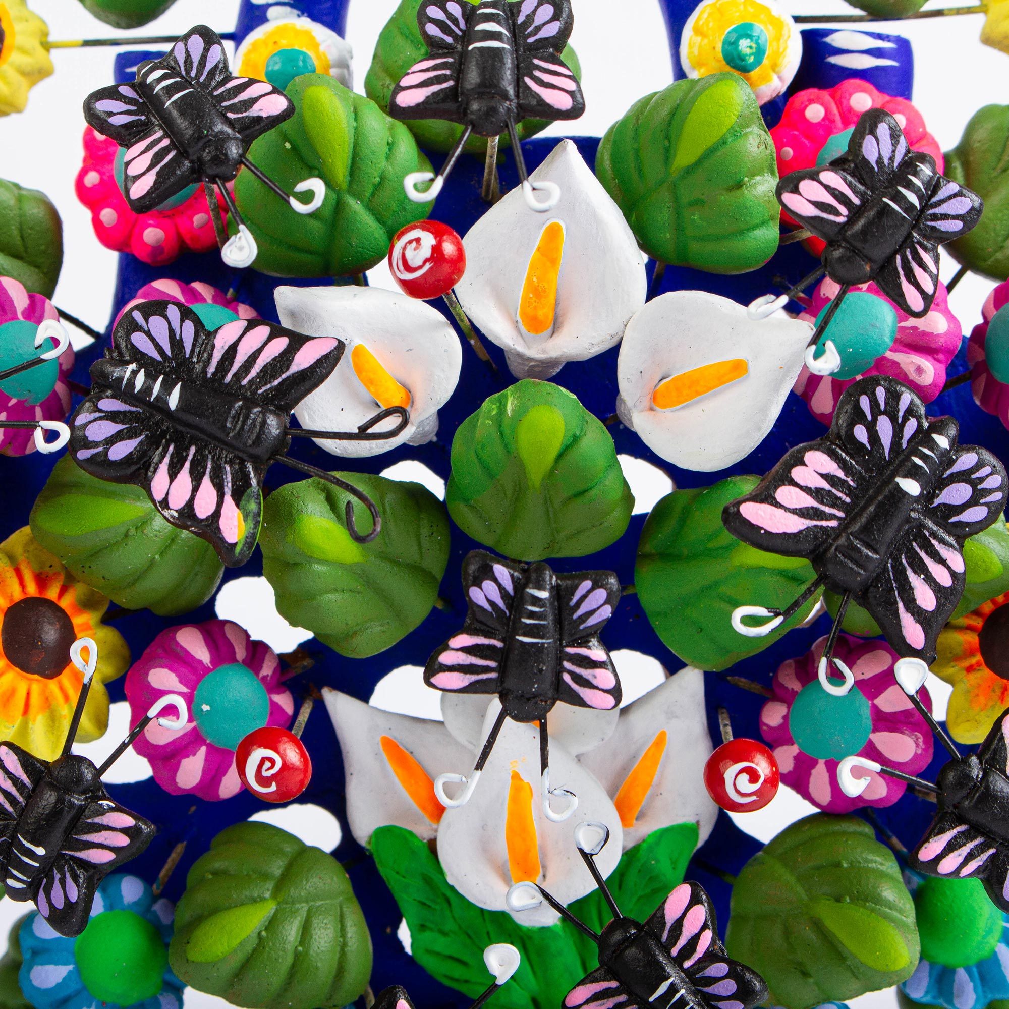 UNICEF Market | Floral Ceramic Tree of Life Sculpture from Mexico ...