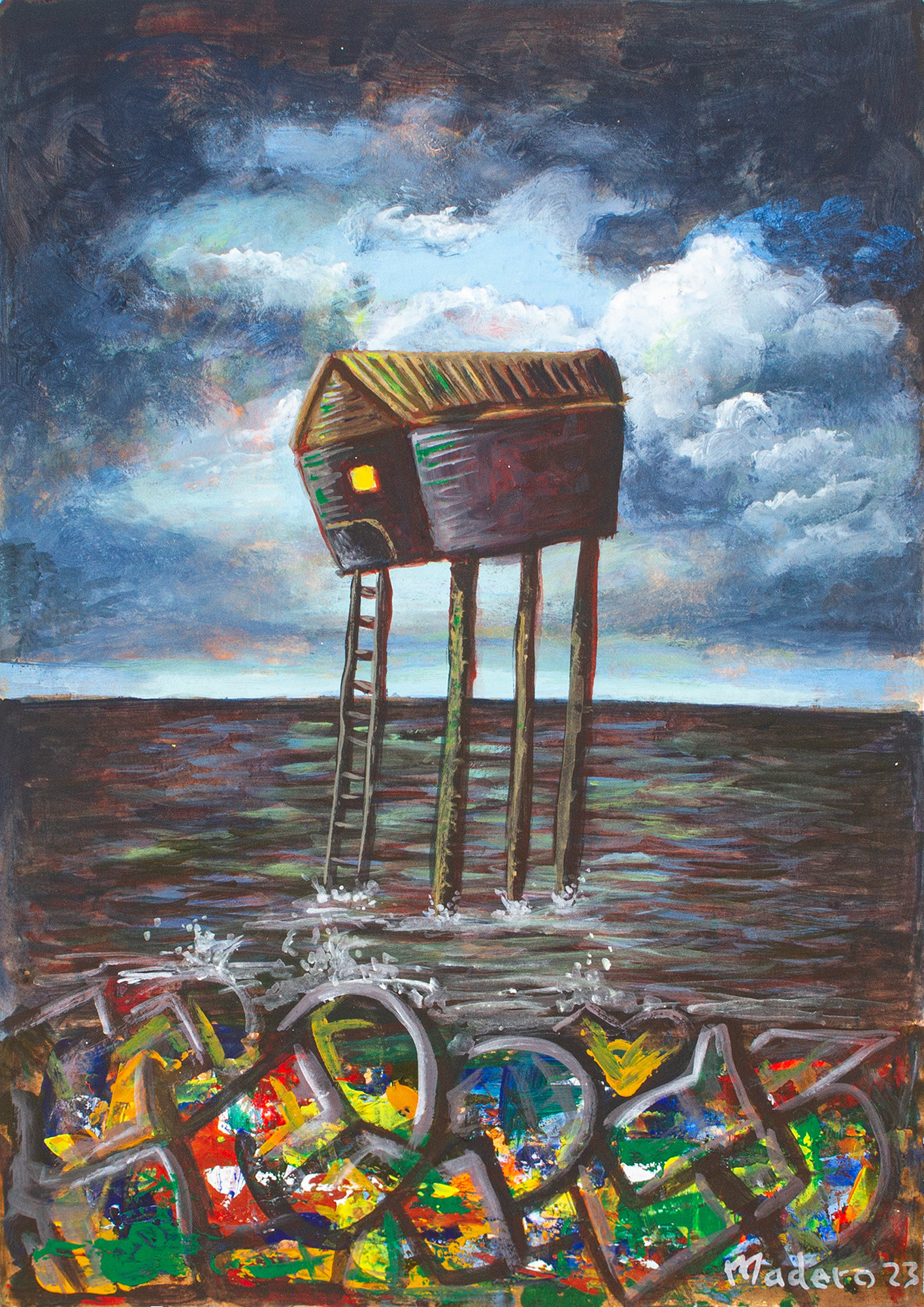 Dark Expressionist Art