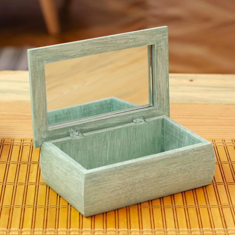 Handmade Pinewood Jewelry Box with Catrina-Themed Decoupage - Catrina ...