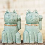 Celadon Sculpture at NOVICA