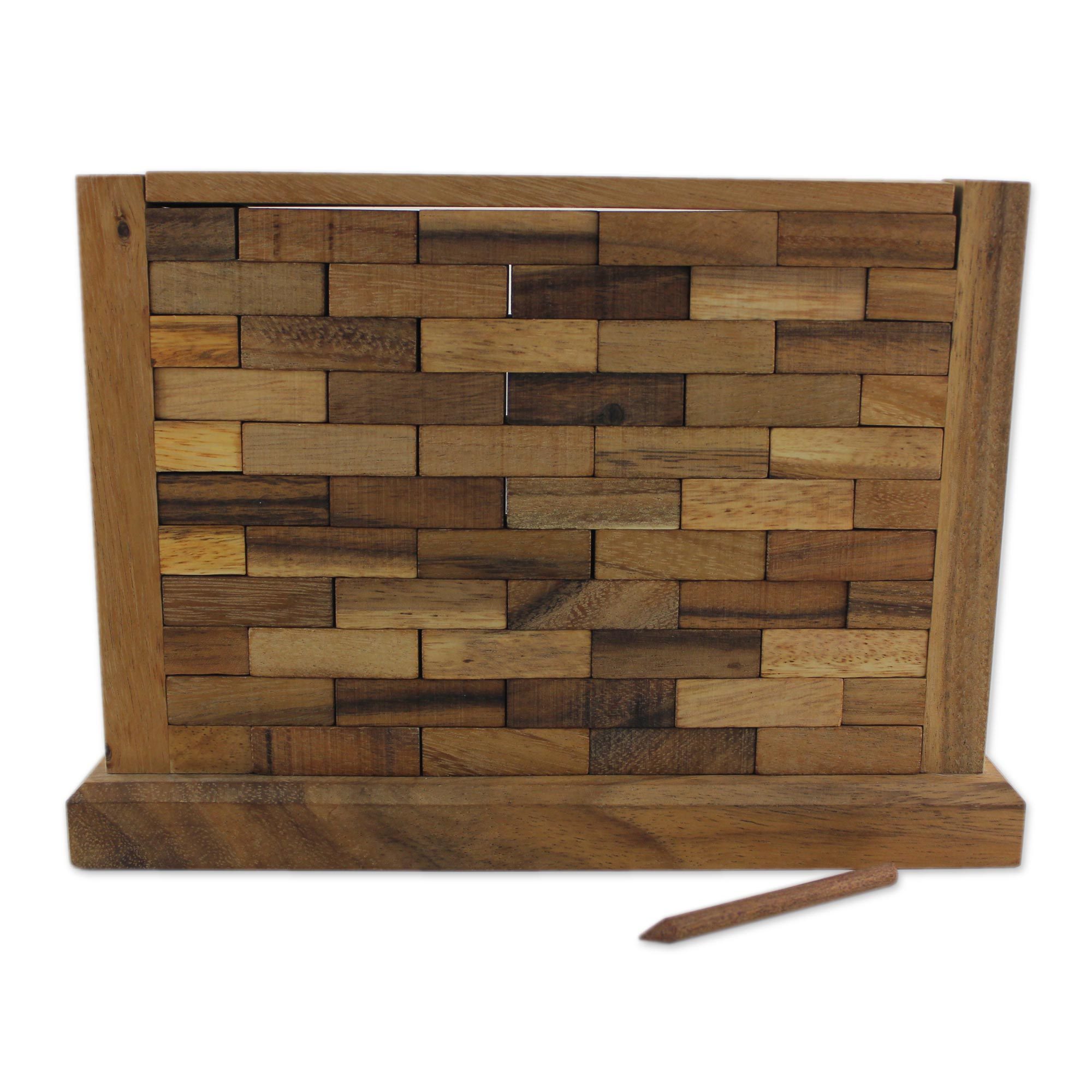 UNICEF Market | Handmade Multi Player Raintree Wood Game from Thailand ...