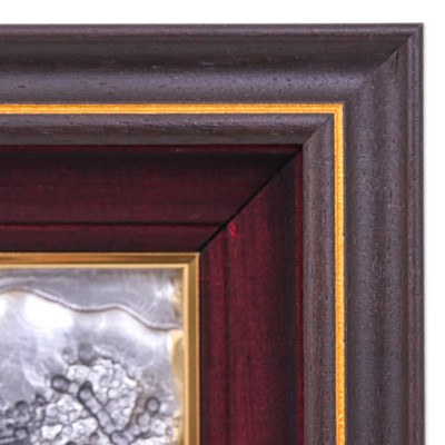 Handcrafted Aluminum Repousse Wall Panel of Rice Farmers - Thai Farmer ...